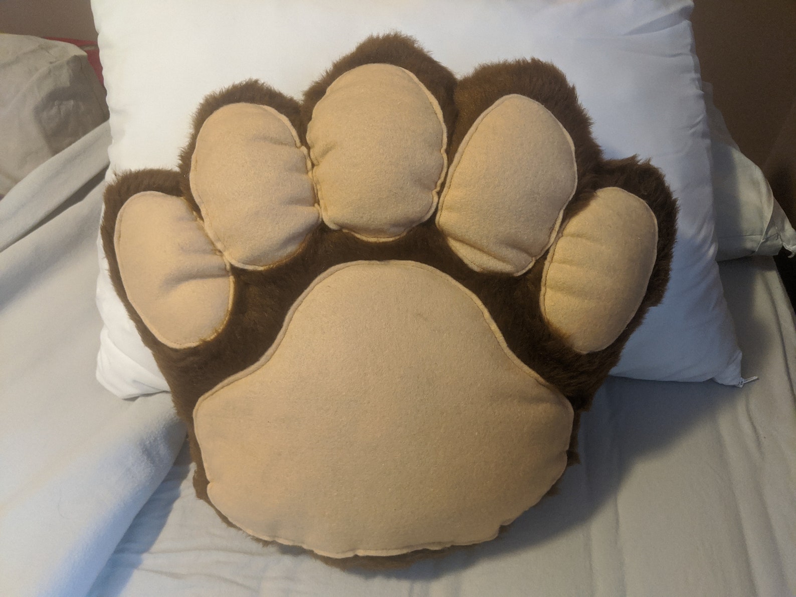 Bear Paw Shaped Novelty Pillow / Cushion - Etsy