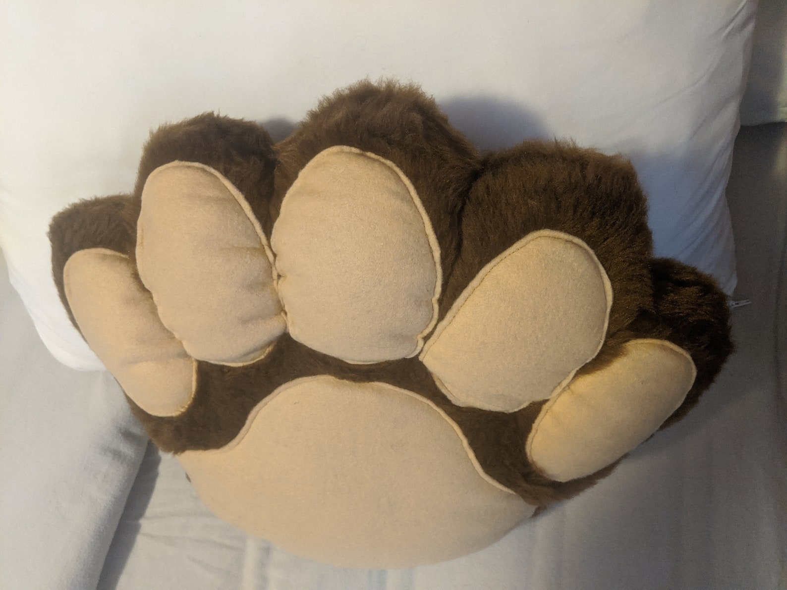 Bear Paw Shaped Novelty Pillow / Cushion - Etsy