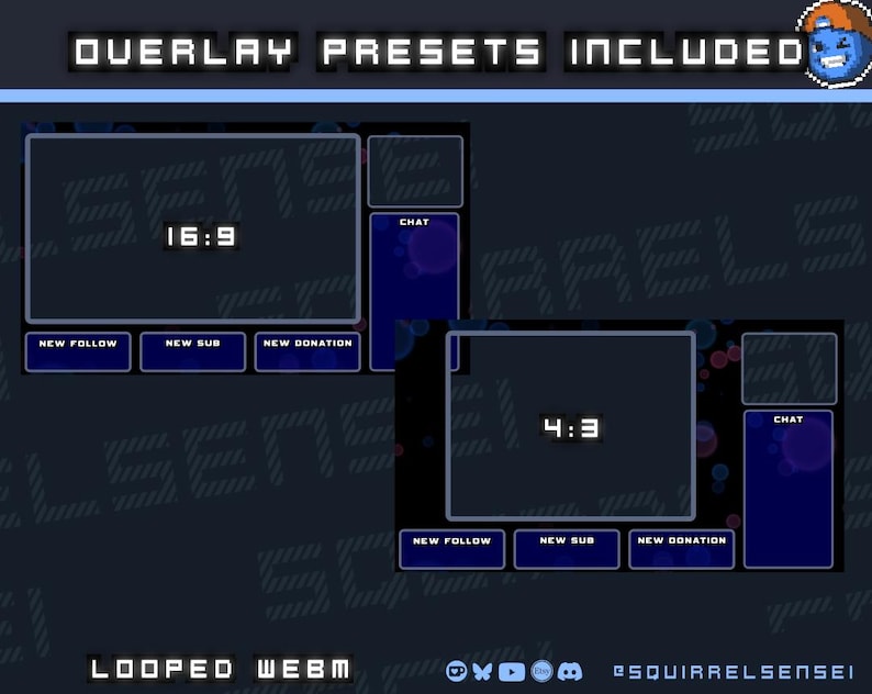 Sonic Adventure 2 Complete Twitch Stream Pack | Overlay, Scenes, Panels ...