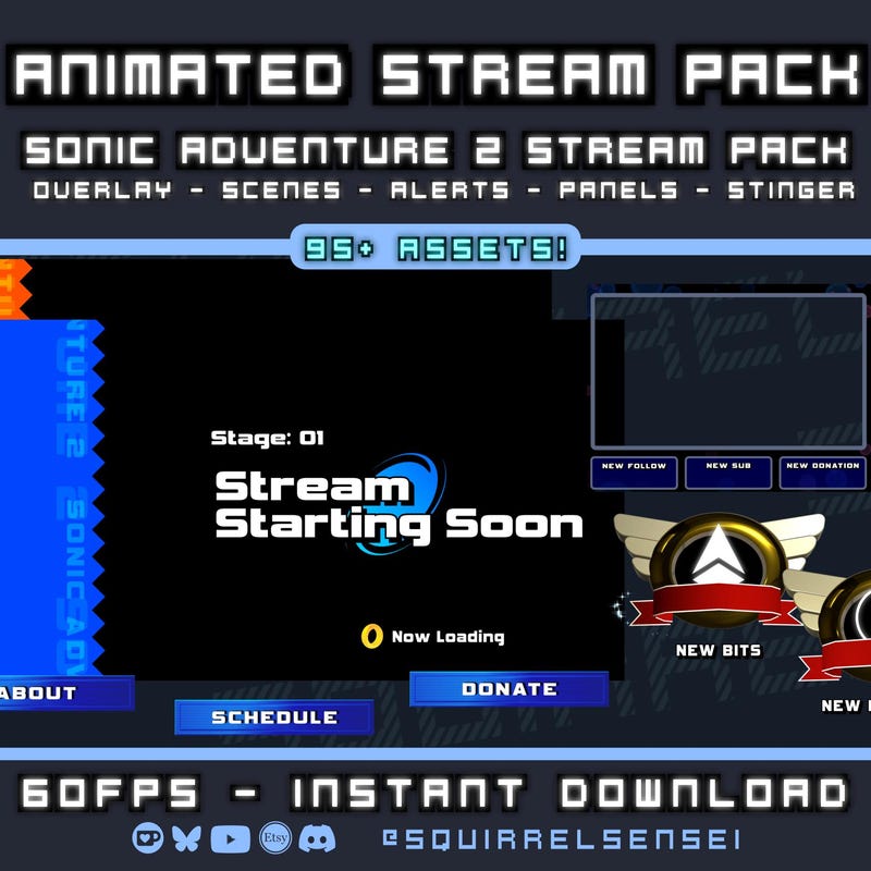 Vtuber Overlay Png - Etsy