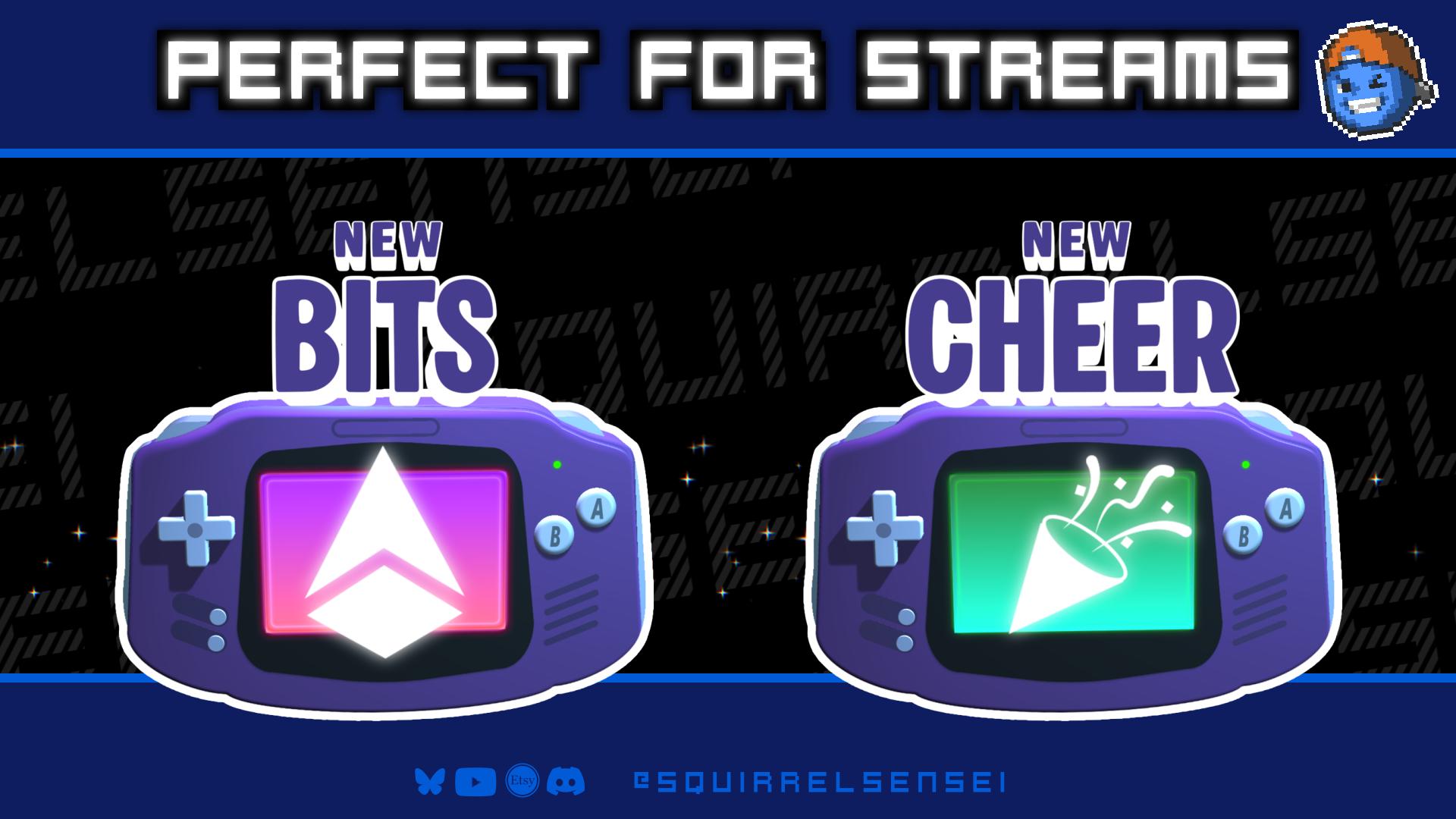 3D GBA Animated Alerts for Twitch Streaming | 60 FPS WEBM | Audio ...
