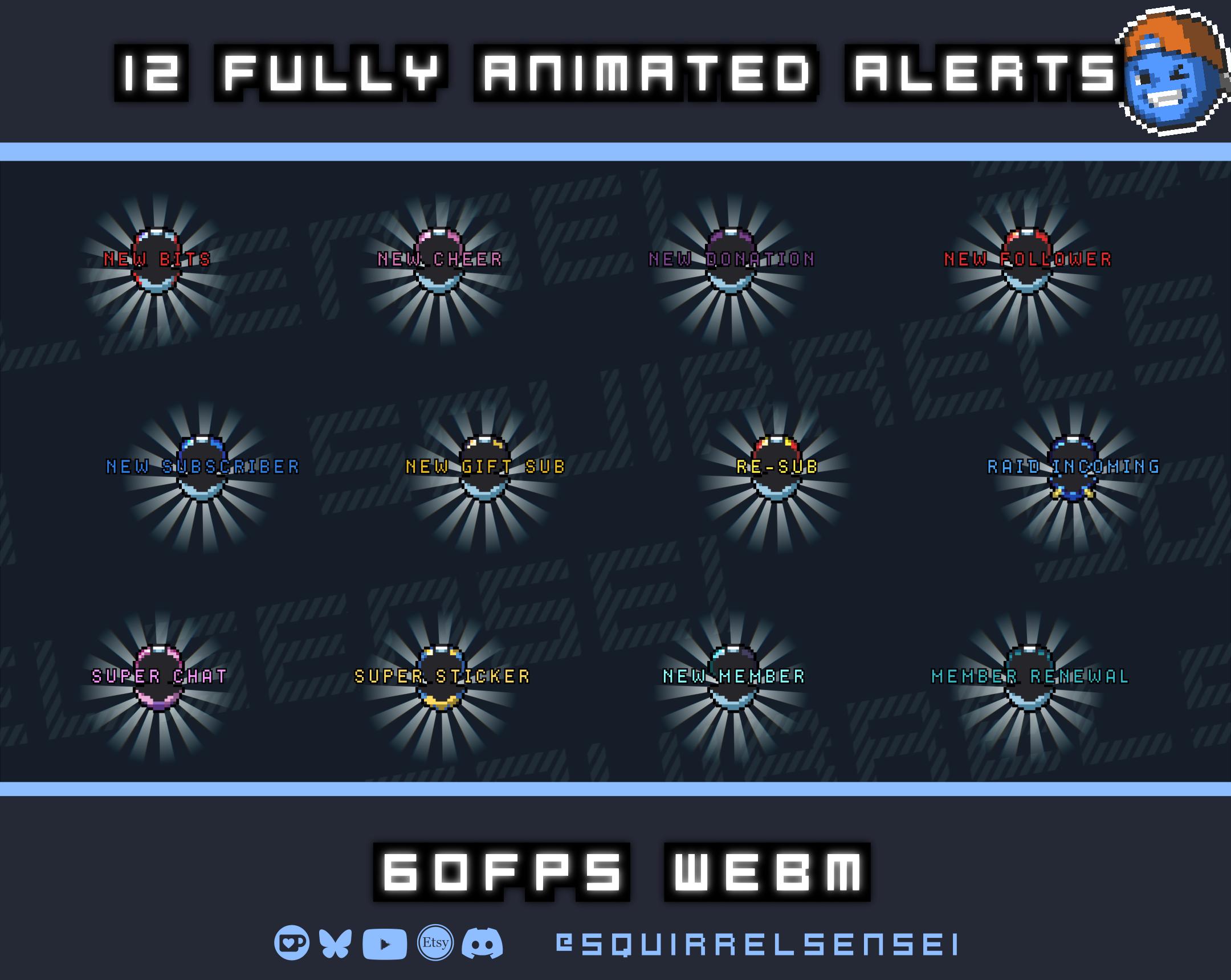 Animated Pokemon Twitch Streaming Pack | Overlay, Scenes, Panels ...