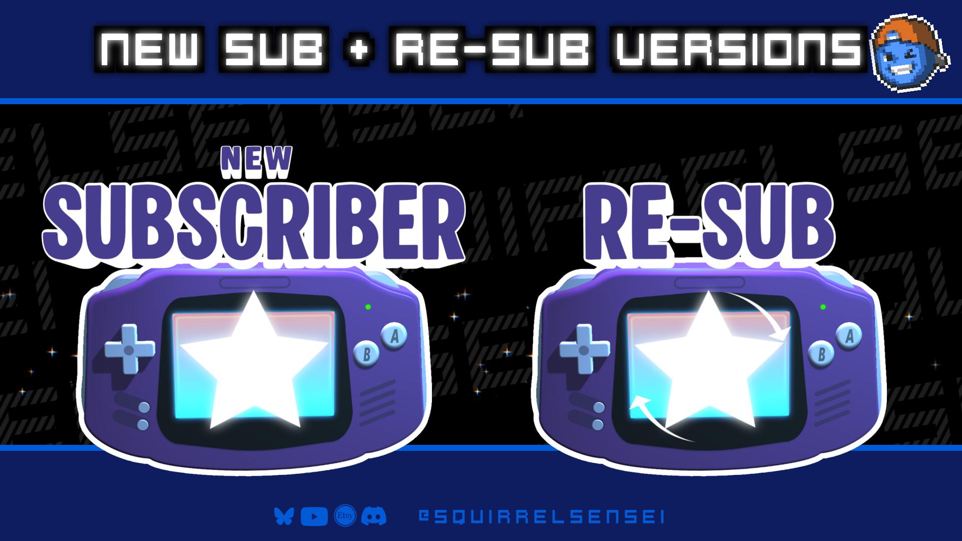 3D GBA Animated Alerts for Twitch Streaming | 60 FPS WEBM | Audio ...