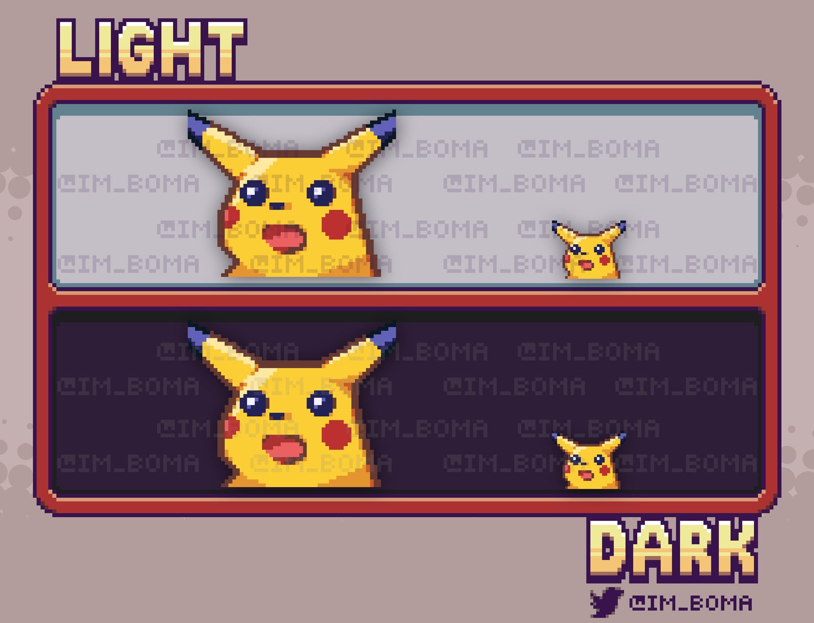 Surprised Pikachu Emote for Twitch Streaming and Discord/youtube ...