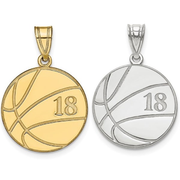 Basketball Pendant - Etsy