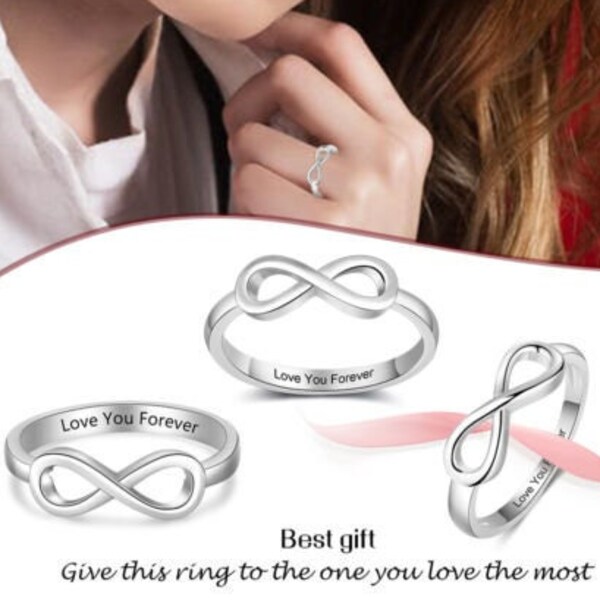 Infinity Ring - Etsy