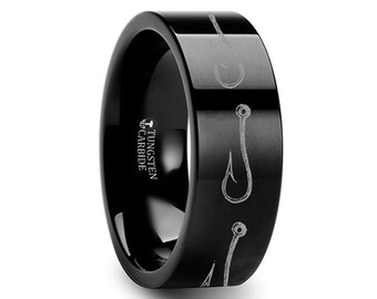 Fish Hook Wedding Ring - Etsy