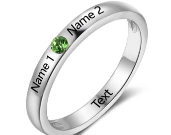 Silver Promise Ring - Etsy