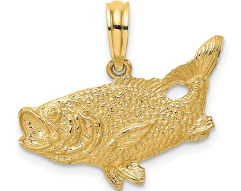 Fish Charm | Etsy