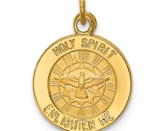 Gold Holy Medal | Etsy