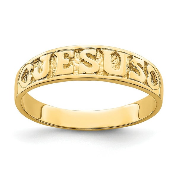 Jesus Ring - Etsy