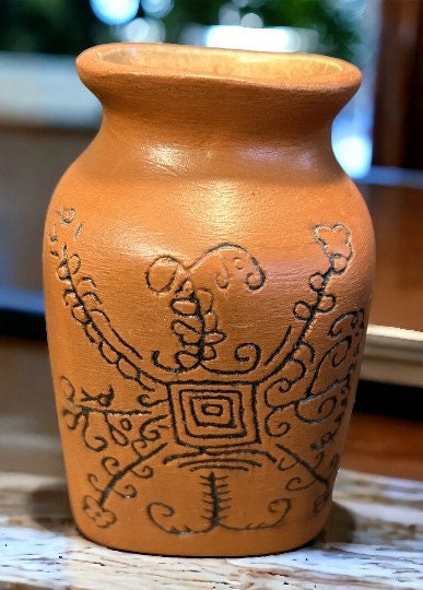 Small Bud Vase by Judy Walfield Mic Mac Pottery Lennox Island PEI ...