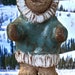 Inuit Eskimo Sandstone Pottery Figure in Parka Figurines British ...