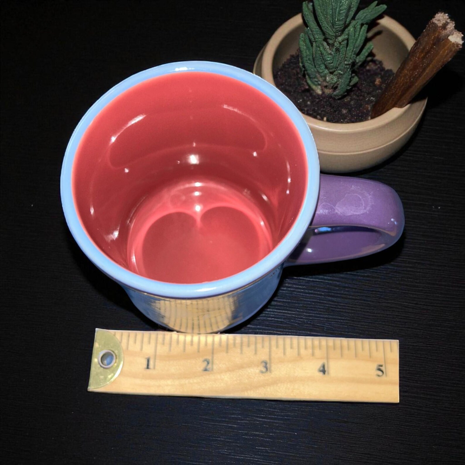 2002 Walt Disney Minnie Mouse in Purple and Red Coffee Mug Home Decor ...