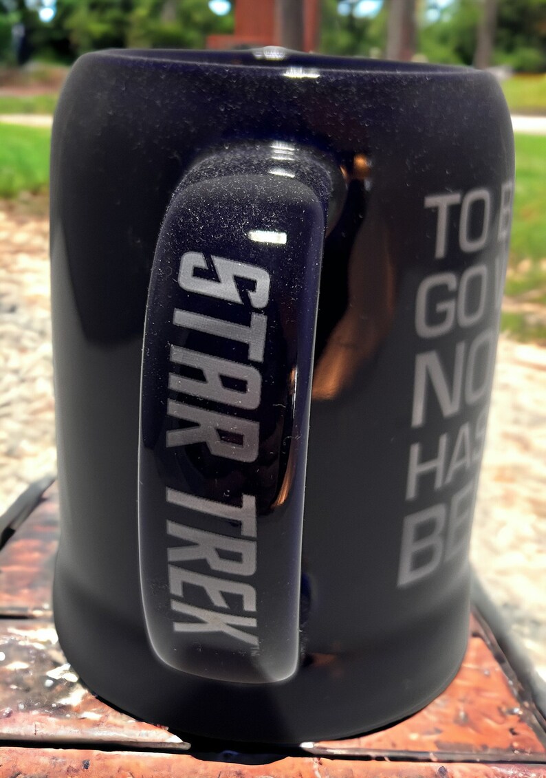 Star Trek CBS Studios Mug Cup Boldly Go Where No Man Has Gone Before ...