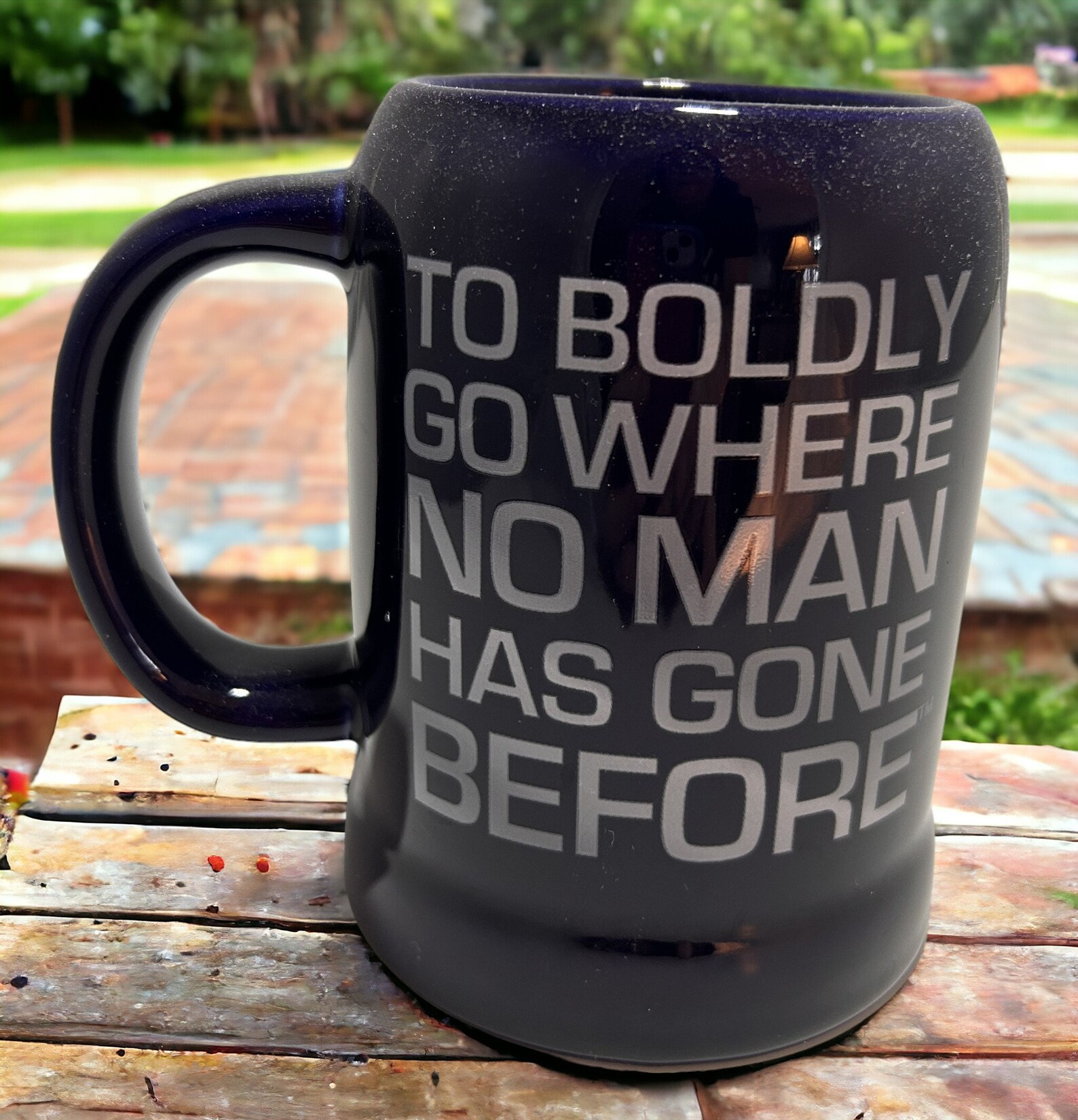 Star Trek CBS Studios Mug Cup Boldly Go Where No Man Has Gone Before ...