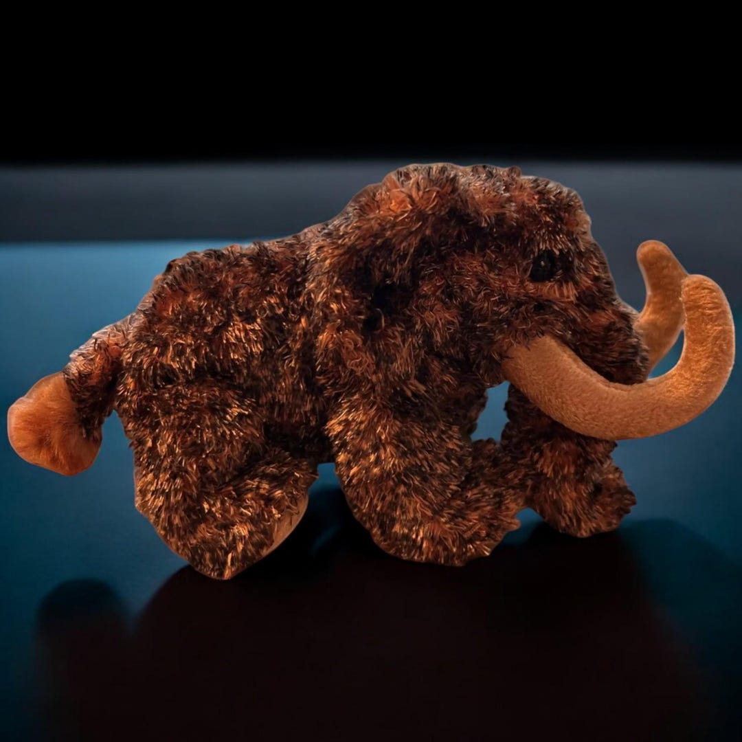 Rare TY Beanie Baby Giganto the Wooly Mammoth With Tag Retired Stuffed ...