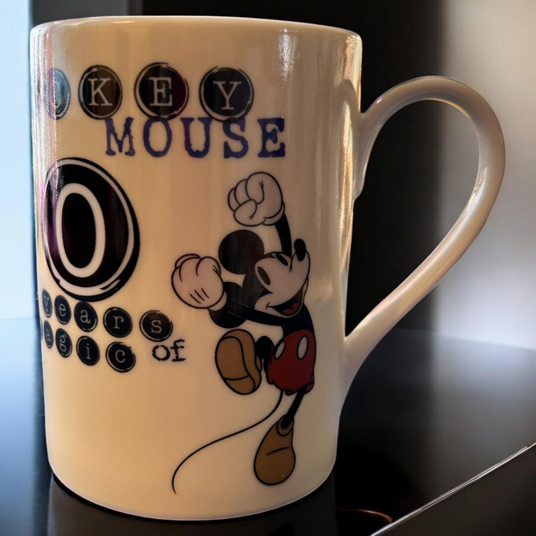 Walt Disney Mickey Mouse 80 Years of Magic Coffee Mug Home Decor ...
