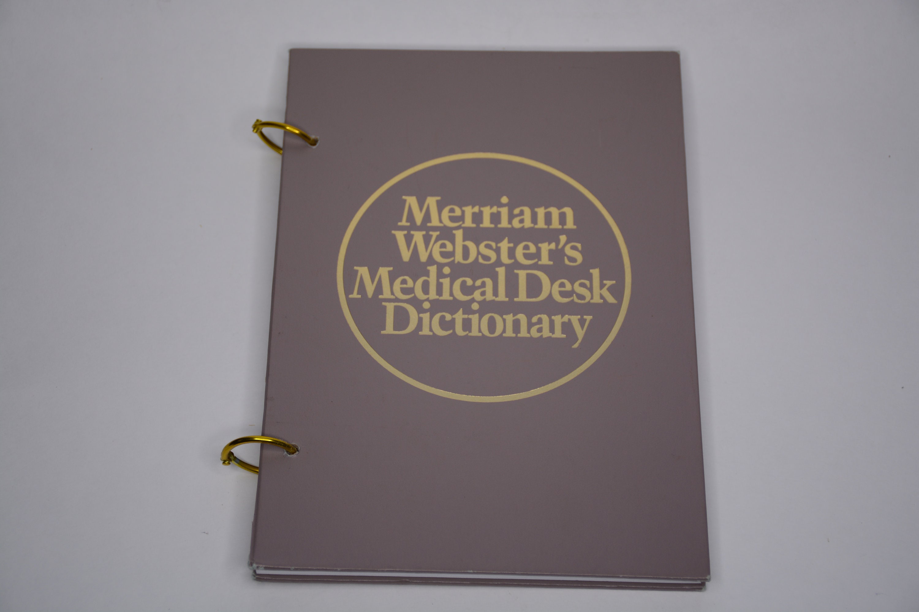 Merriam Webster's Medical Desk Dictionary, HANDMADE JOURNAL, Upcycled ...