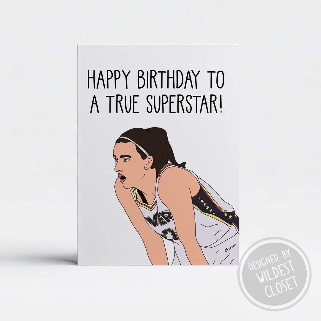 Caitlin Clark Inspired Happy Birthday to A True Superstar - Happy ...