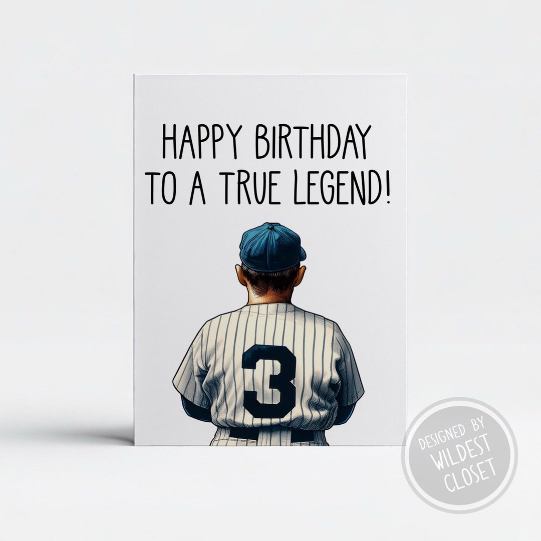 Happy Birthday to A True Legend - Babe Ruth Inspiredhappy Birthday ...