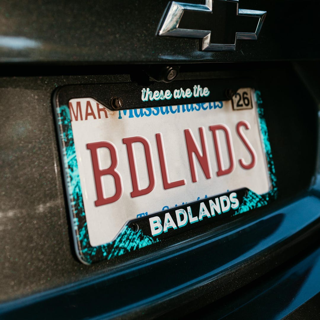 Halsey Badlands License Plate Frame - Etsy