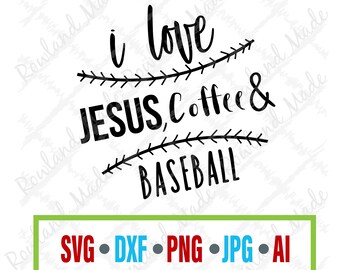 Jesus Baseball Svg - Etsy