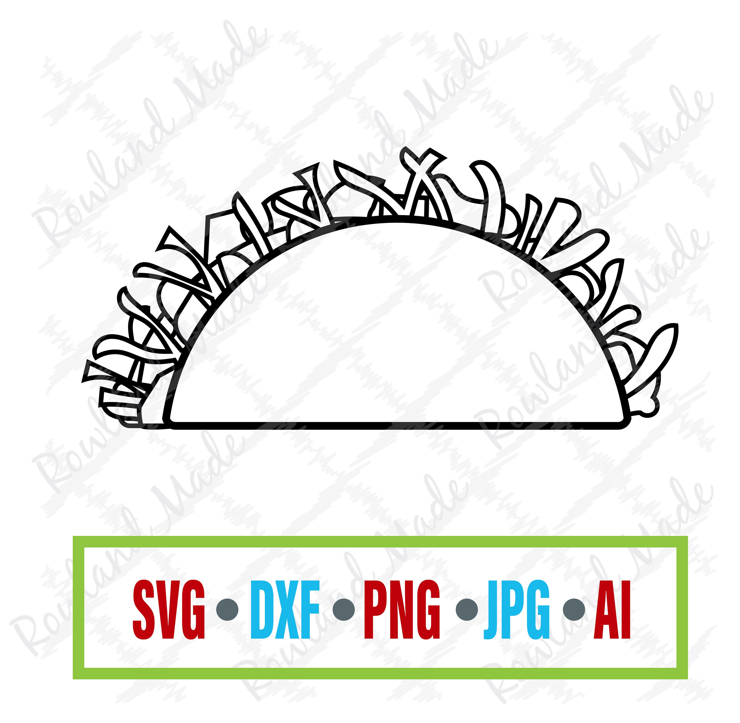 Taco SVG - Etsy
