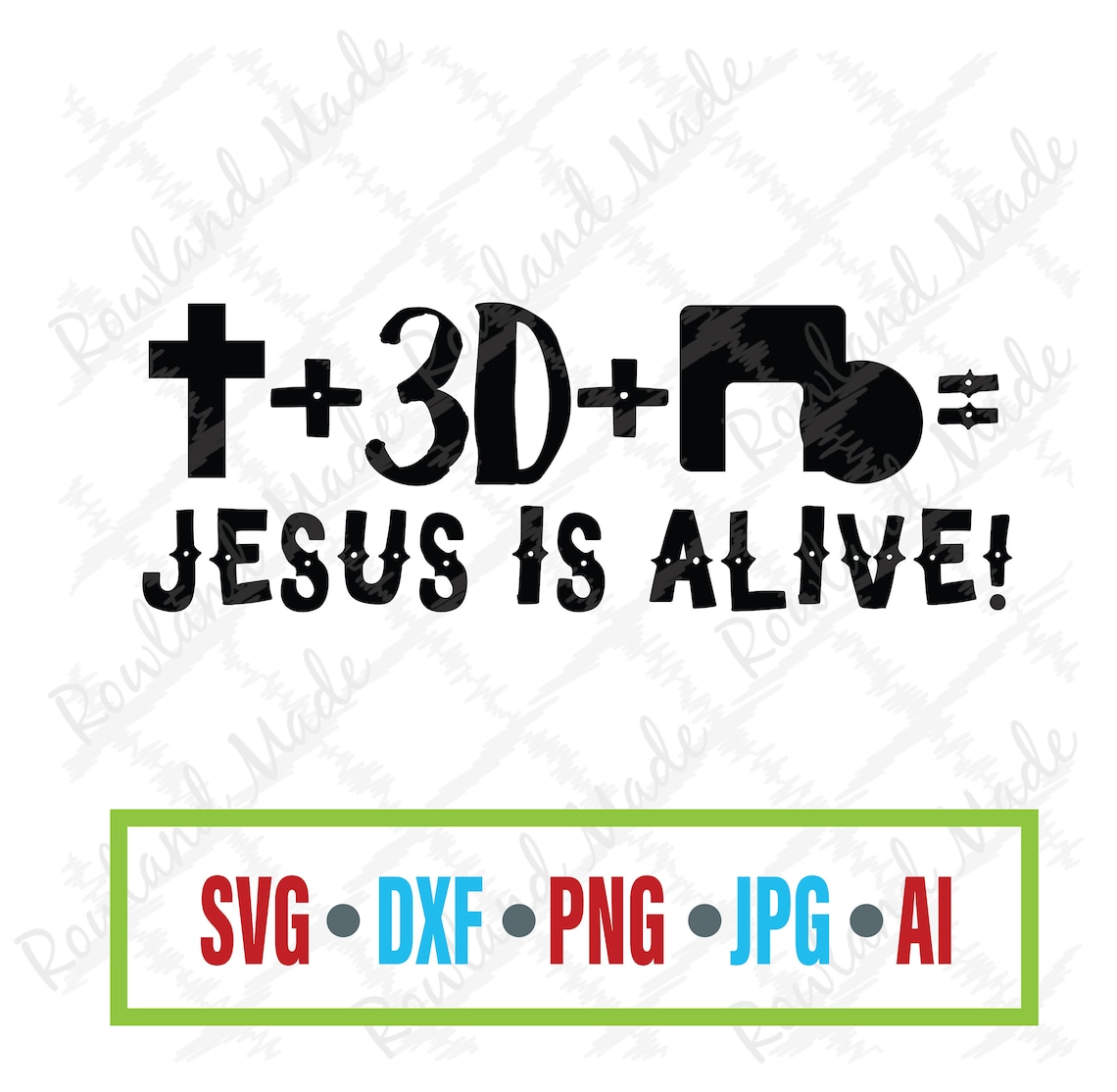 Jesus is Alive! SVG Easter - Etsy