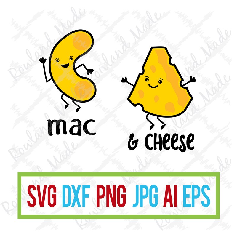 Macaroni and Cheese Clipart - Etsy