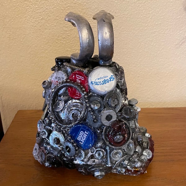 Upcycled Metal Art - Etsy