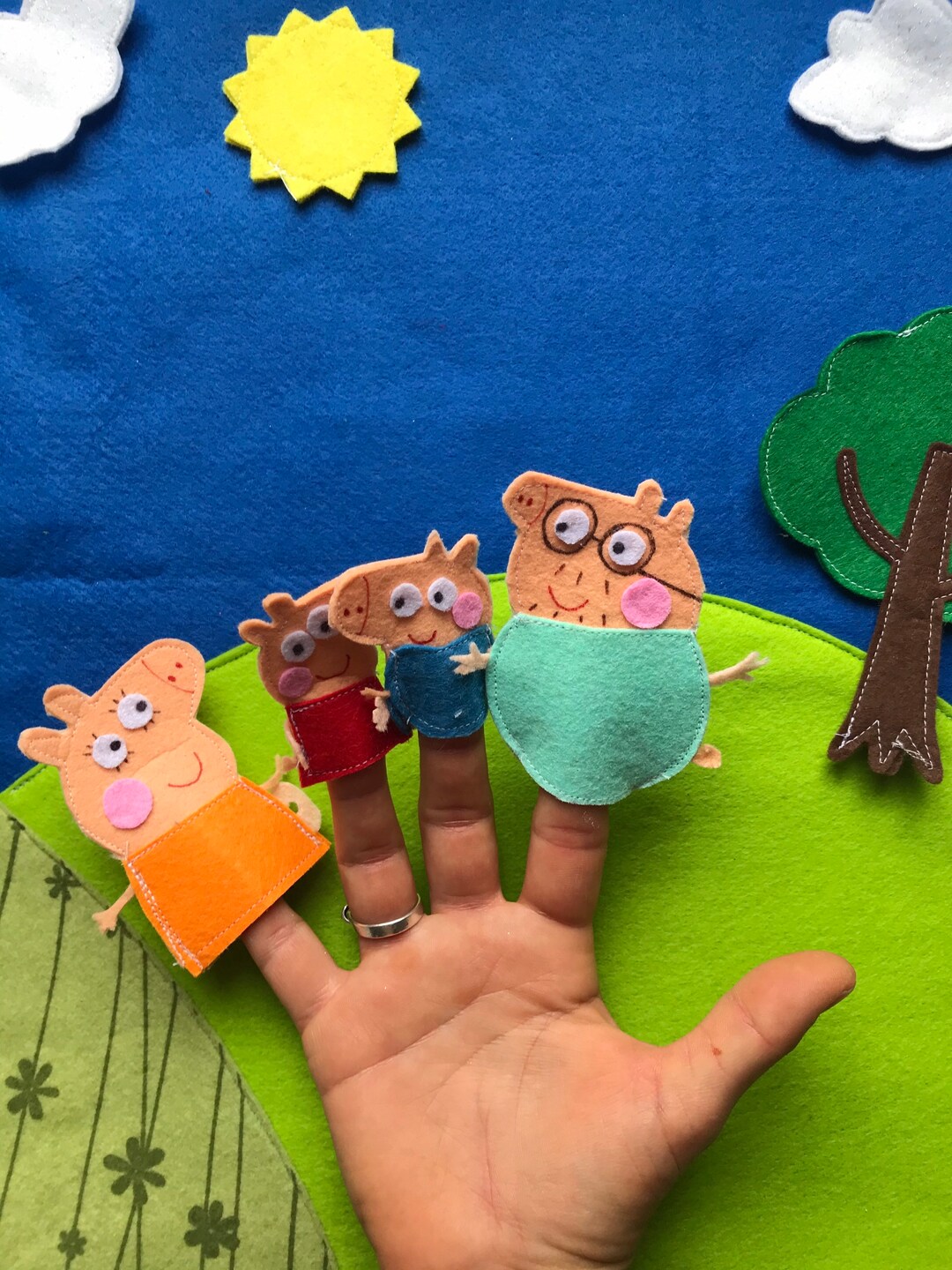 Finger Puppets Variety - Etsy