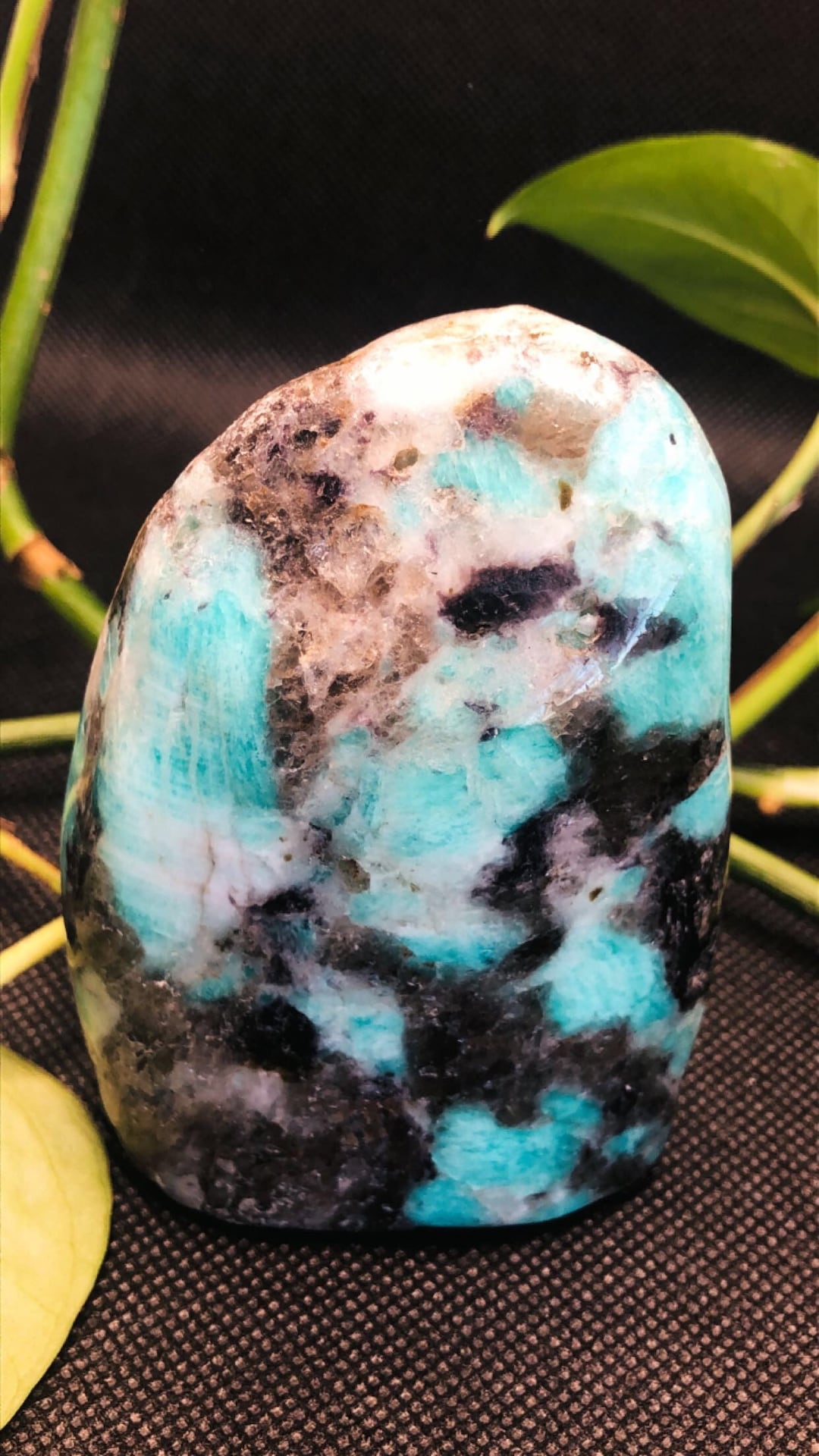 XL Amazonite Freeform Polished Carving Amazonite Gemstones Crystals Freeform Crystal Freeform ...