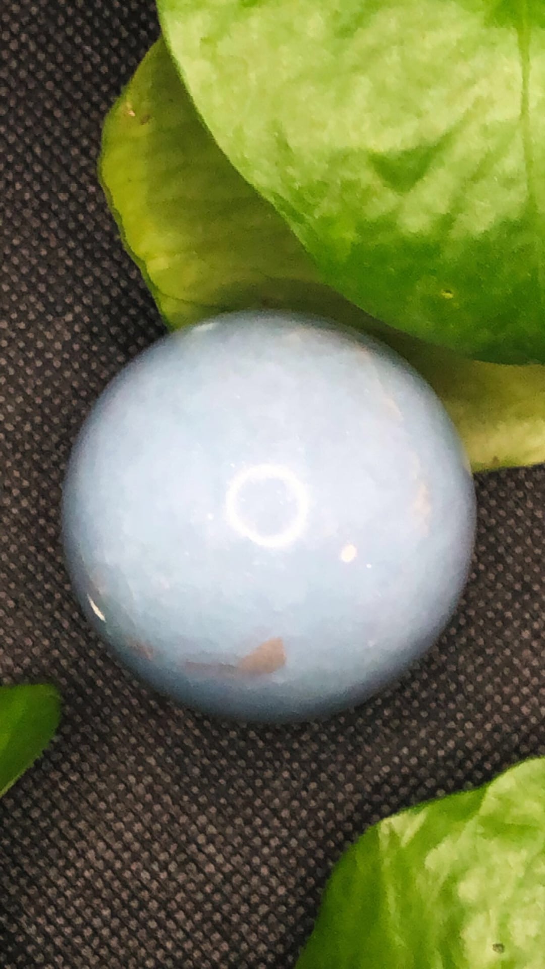 Angelite Sphere Blue Angelite Sphere Angelite Crystals Spheres Baby ...