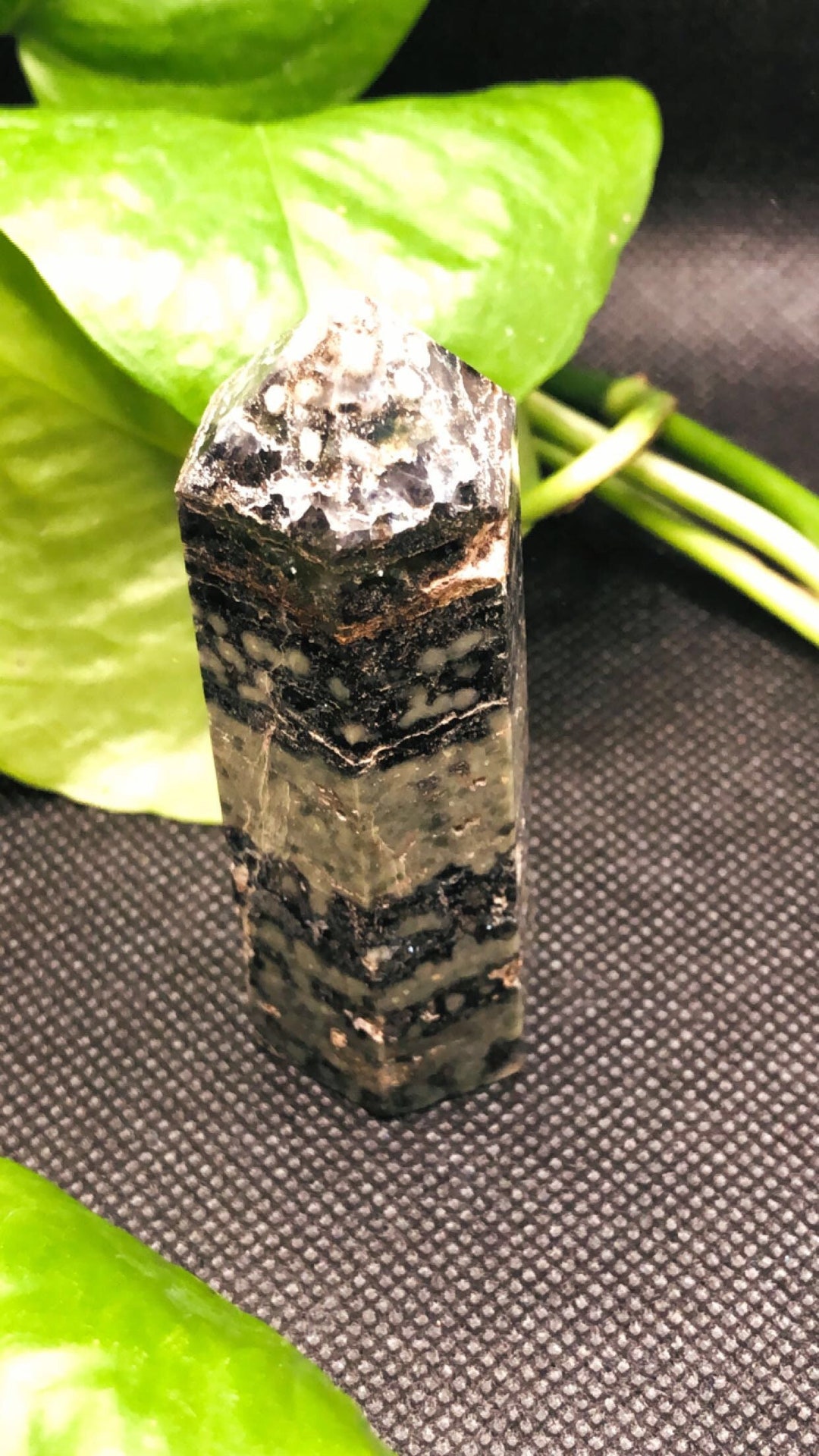 Ocean Jasper Tower Banded Crystal Tower Ocean Jasper Ocean Jasper ...