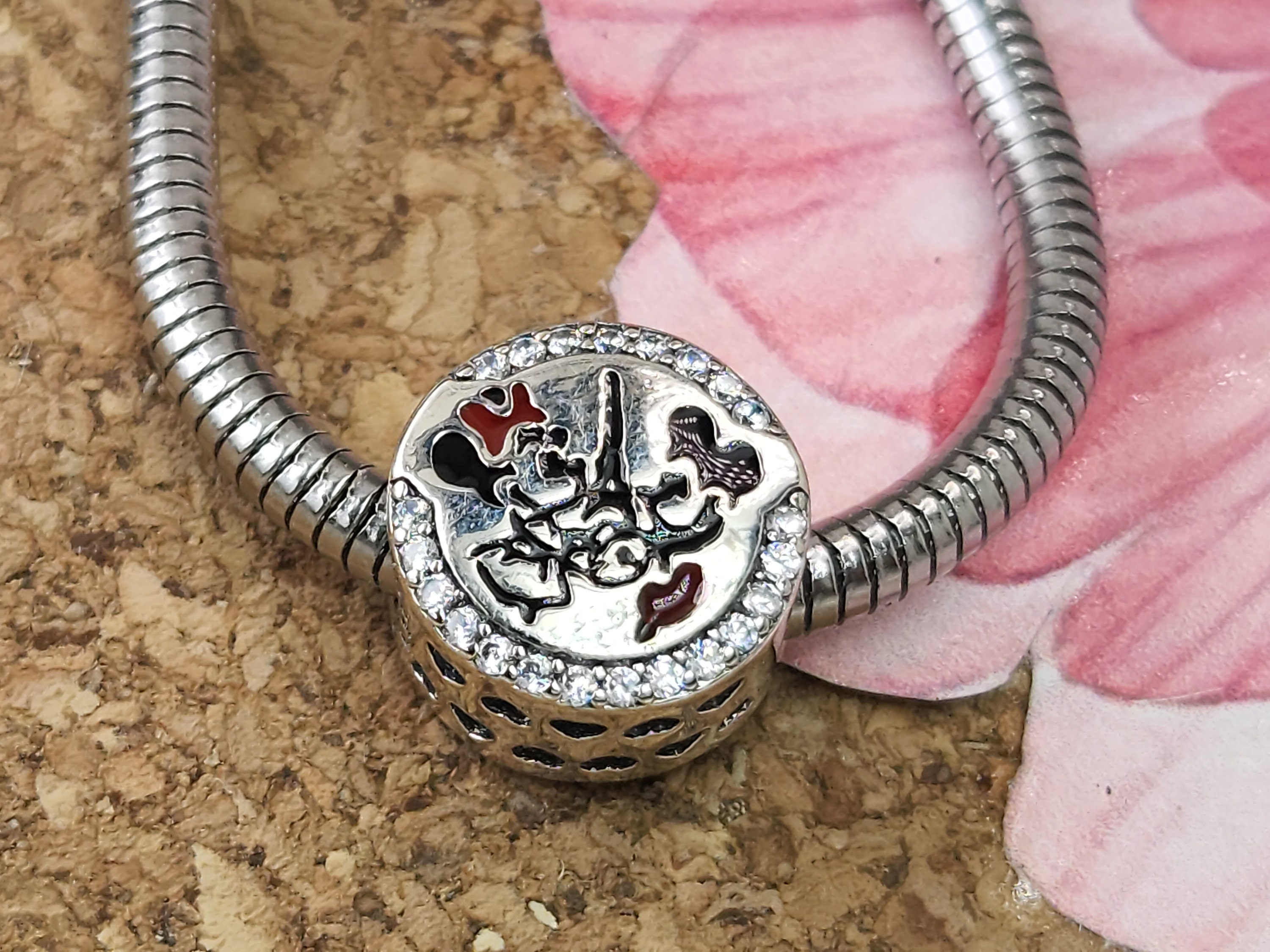 S925 Sterling Silver Disney Mickey Mouse Minnie Mouse Bride Groom ...