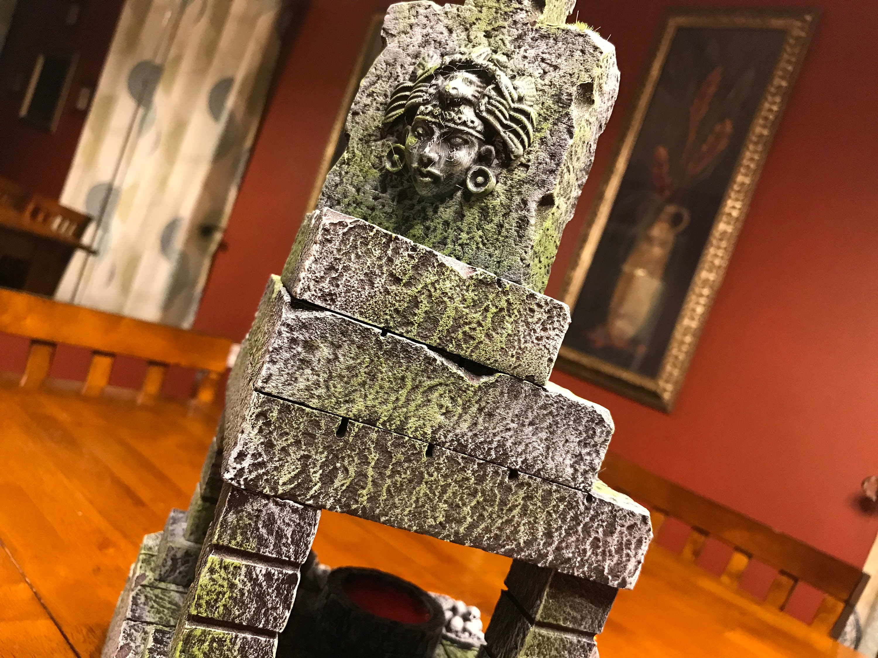 Aztec Temple Ruin Set 28mm Dungeons and Dragons Pathfinder D&d Terrain ...