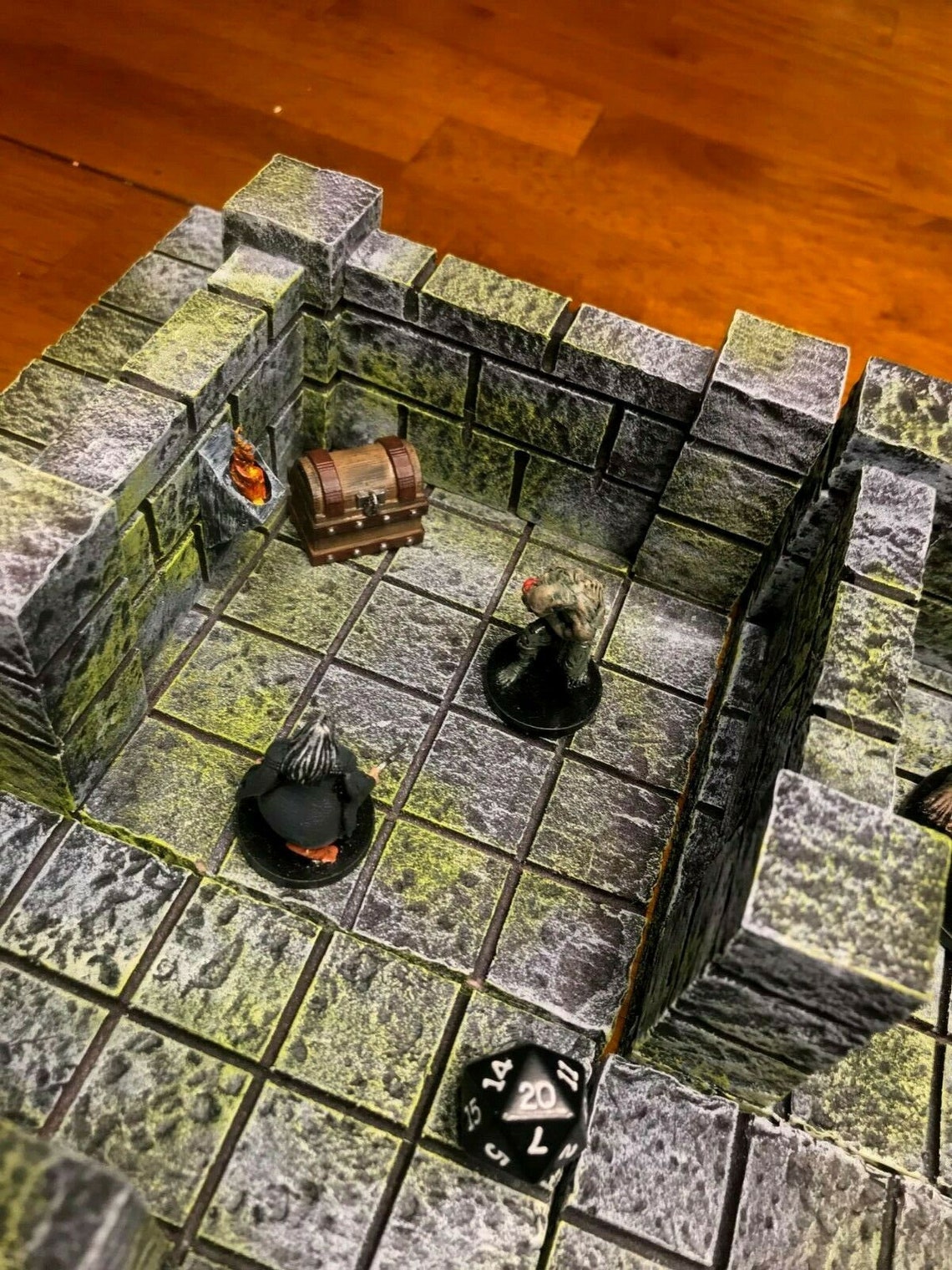 Big Underground Dungeon Set Terrain 28mm Dungeons & Dragons | Etsy