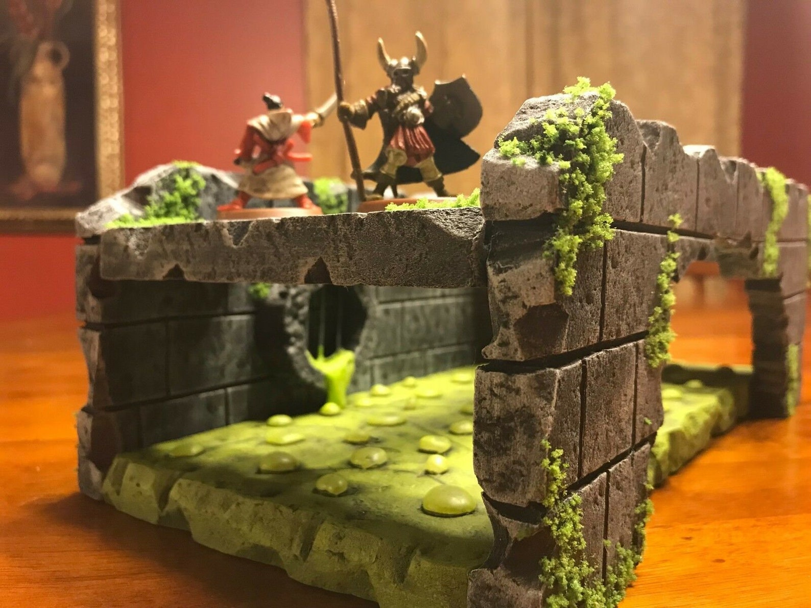 Sewer Bridge Terrain Set 28mm Terrain 40k Warhammer Dungeons & Dragons ...