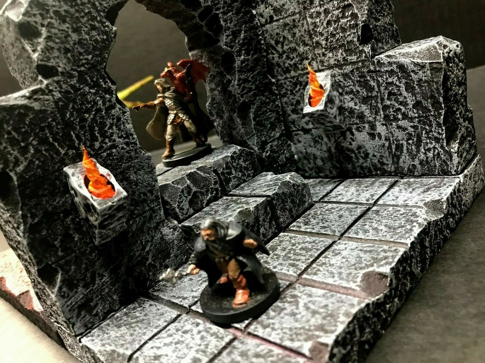 Dungeon Lava Entrance Set Dungeons and Dragons Pathfinder Dnd | Etsy