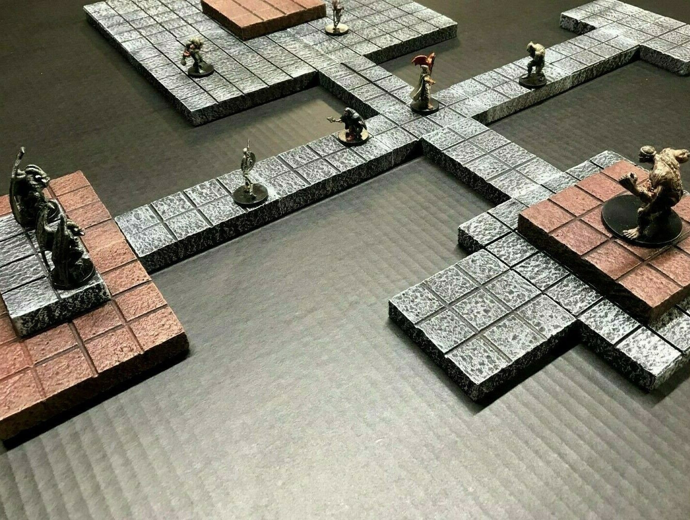 Dungeon Tile Modular Expansion Set 2 Dungeons & Dragons Pathfinder Dnd ...