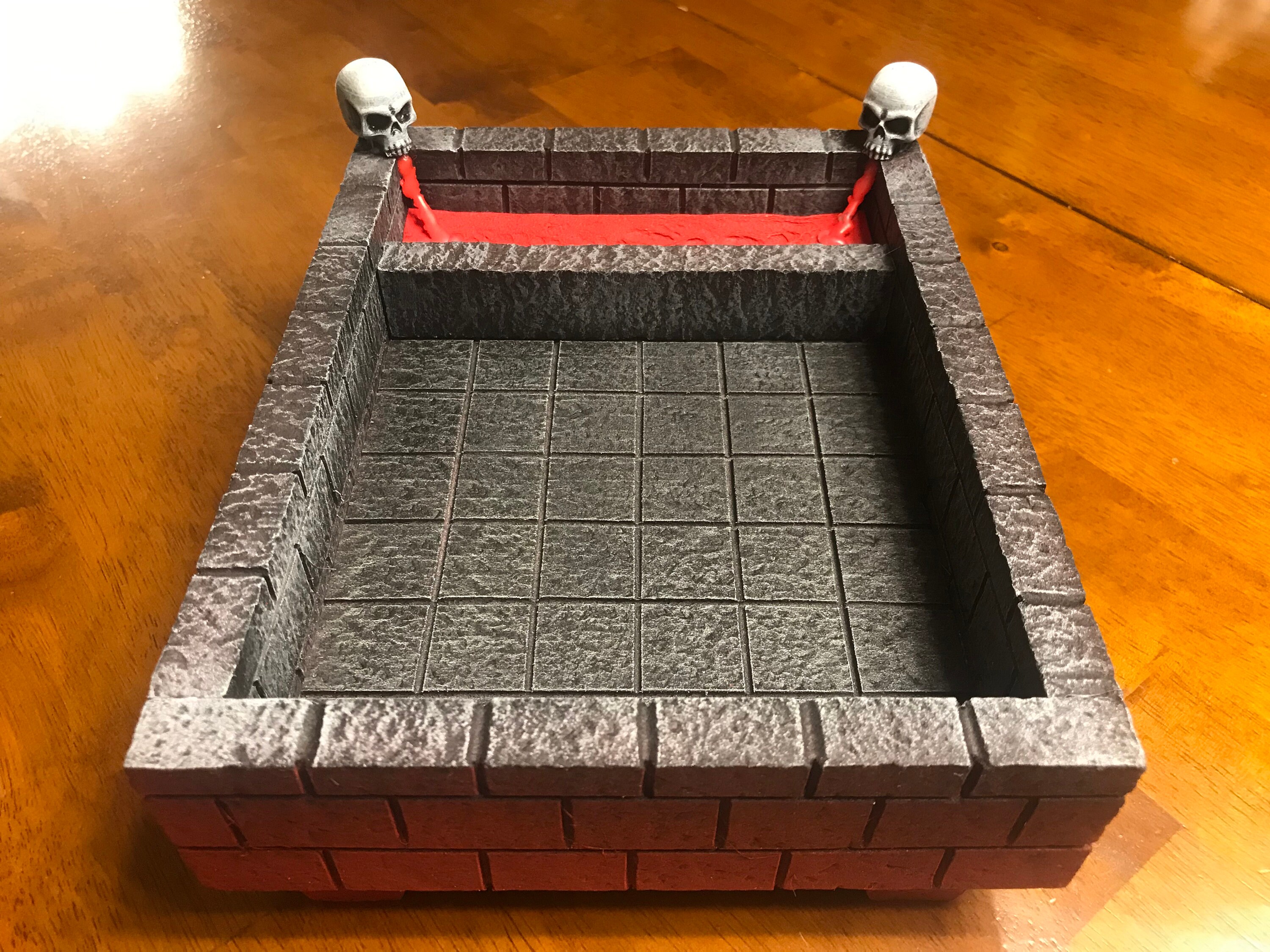 Dice Tray Dungeon Chunks Dungeons and Dragons Pathfinder D&d | Etsy