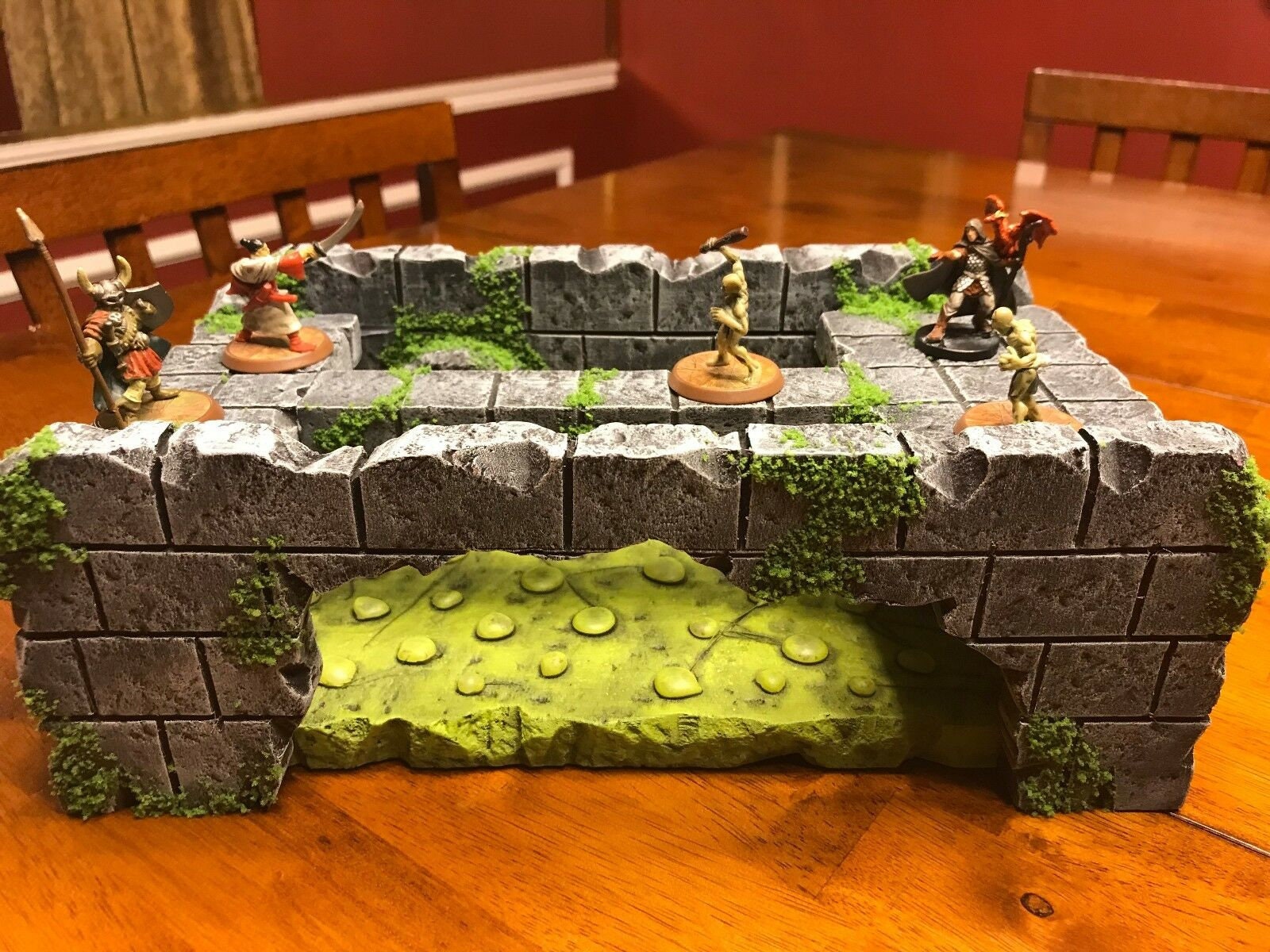 Sewer Bridge Terrain Set 28mm Terrain 40k Warhammer Dungeons & Dragons ...