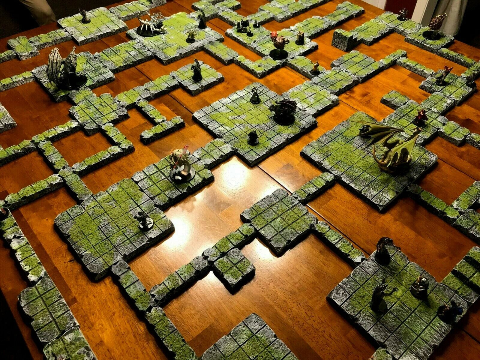 Huge Dungeon Tile Modular Set Dungeons & Dragons Pathfinder | Etsy