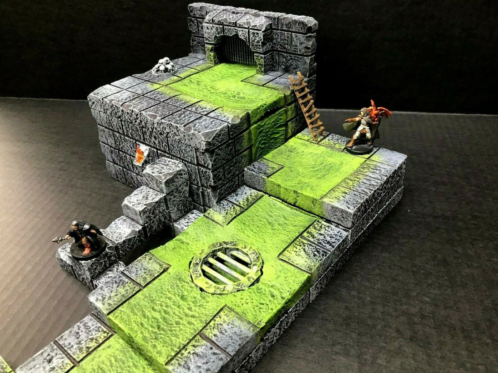 Big Dungeon Sewer Set Terrain 28mm Wargaming Dungeons & Dragons ...