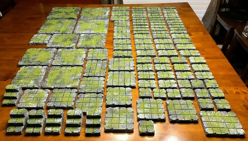 Huge Dungeon Tile Modular Set Dungeons & Dragons Pathfinder - Etsy