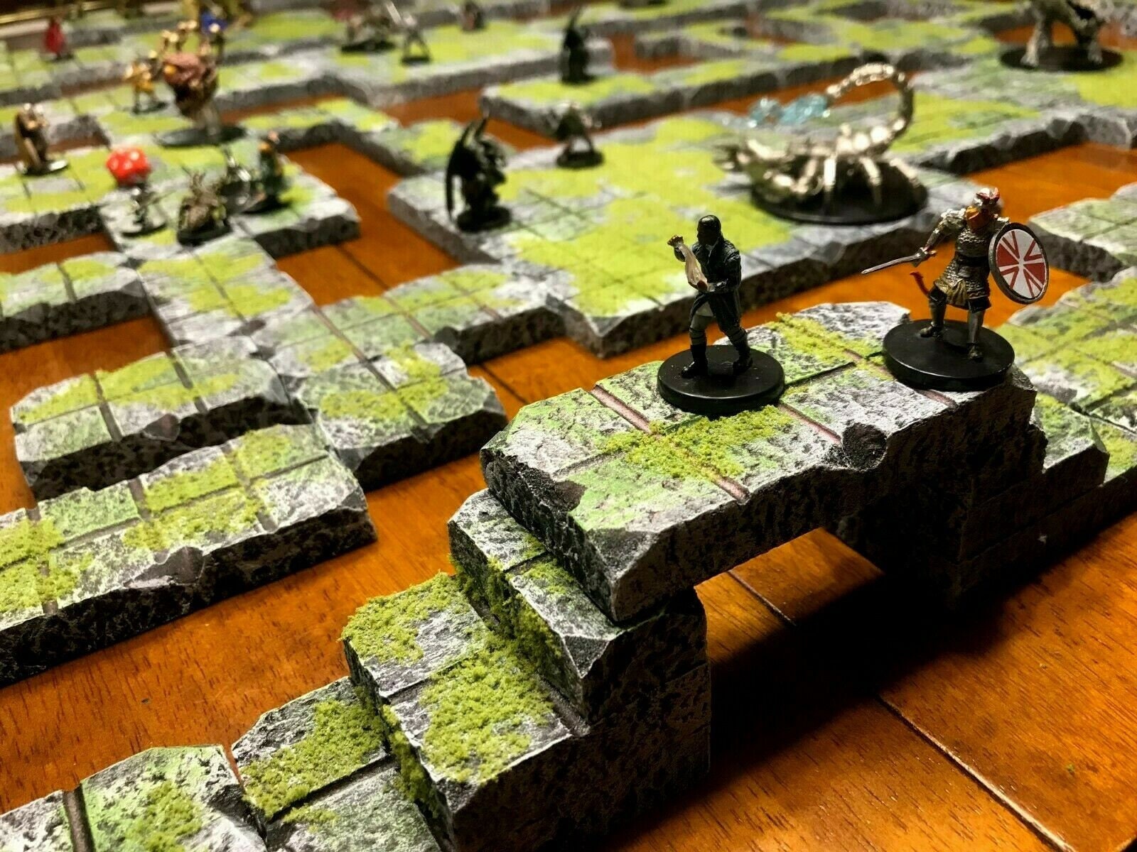 Huge Dungeon Tile Modular Set Dungeons & Dragons Pathfinder | Etsy