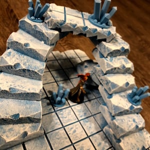 Ice Cavern Terrain Tile Modular Set Dungeons & Dragons Pathfinder Dnd ...