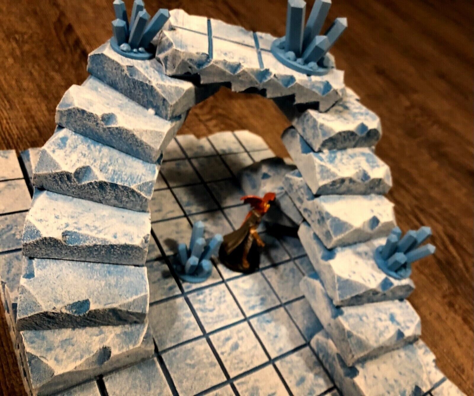 Ice Cavern Terrain Tile Modular Set Dungeons & Dragons Pathfinder Dnd ...