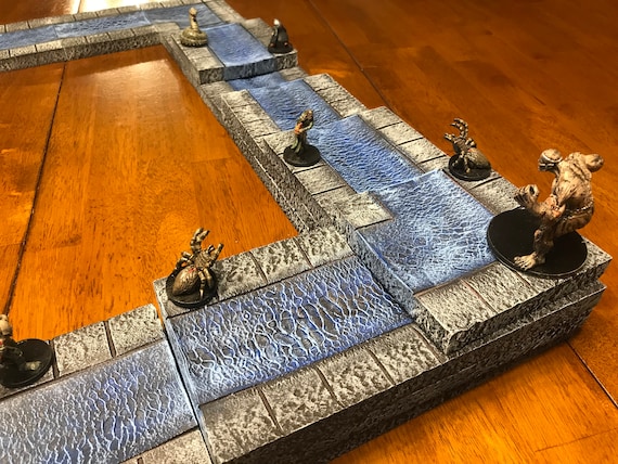 Huge Water Set Terrain 28mm Dungeons and Dragons Pathfinder - Etsy